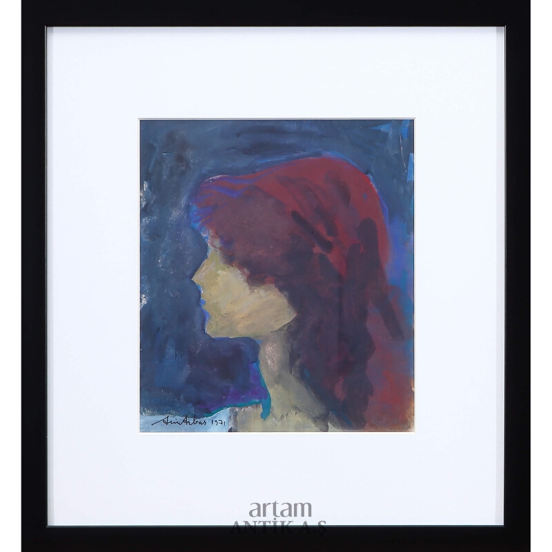 Avni Arbas | Portre (1971) | MutualArt