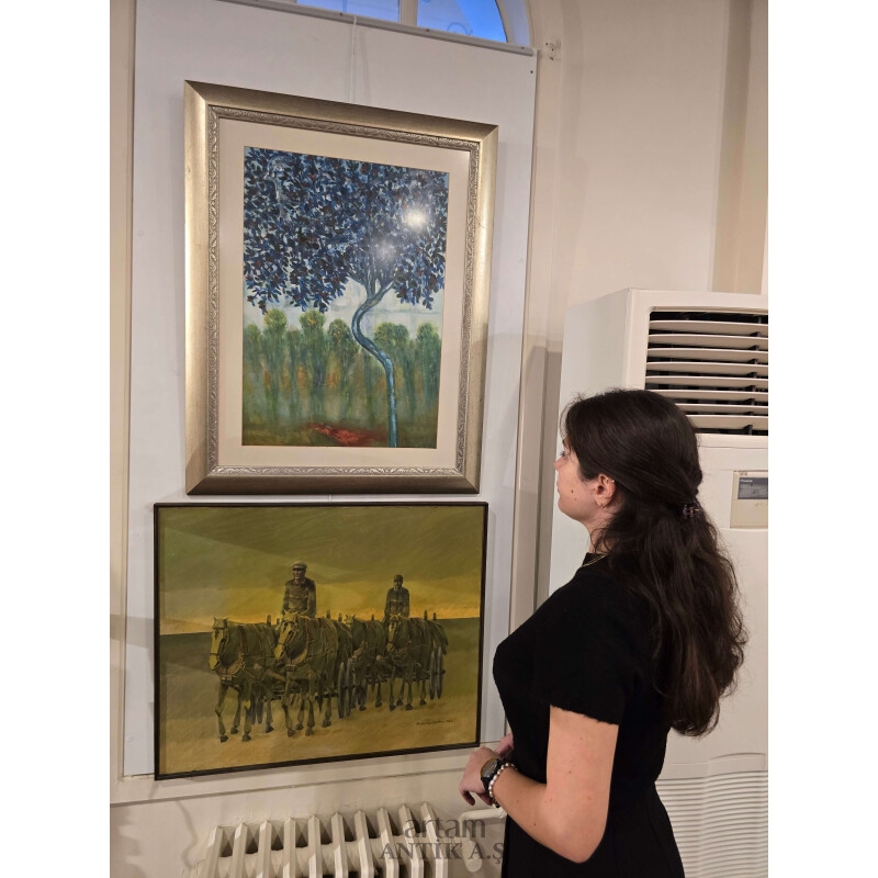 Muzaffer Akyol | Datça – Badem Ağacı | MutualArt