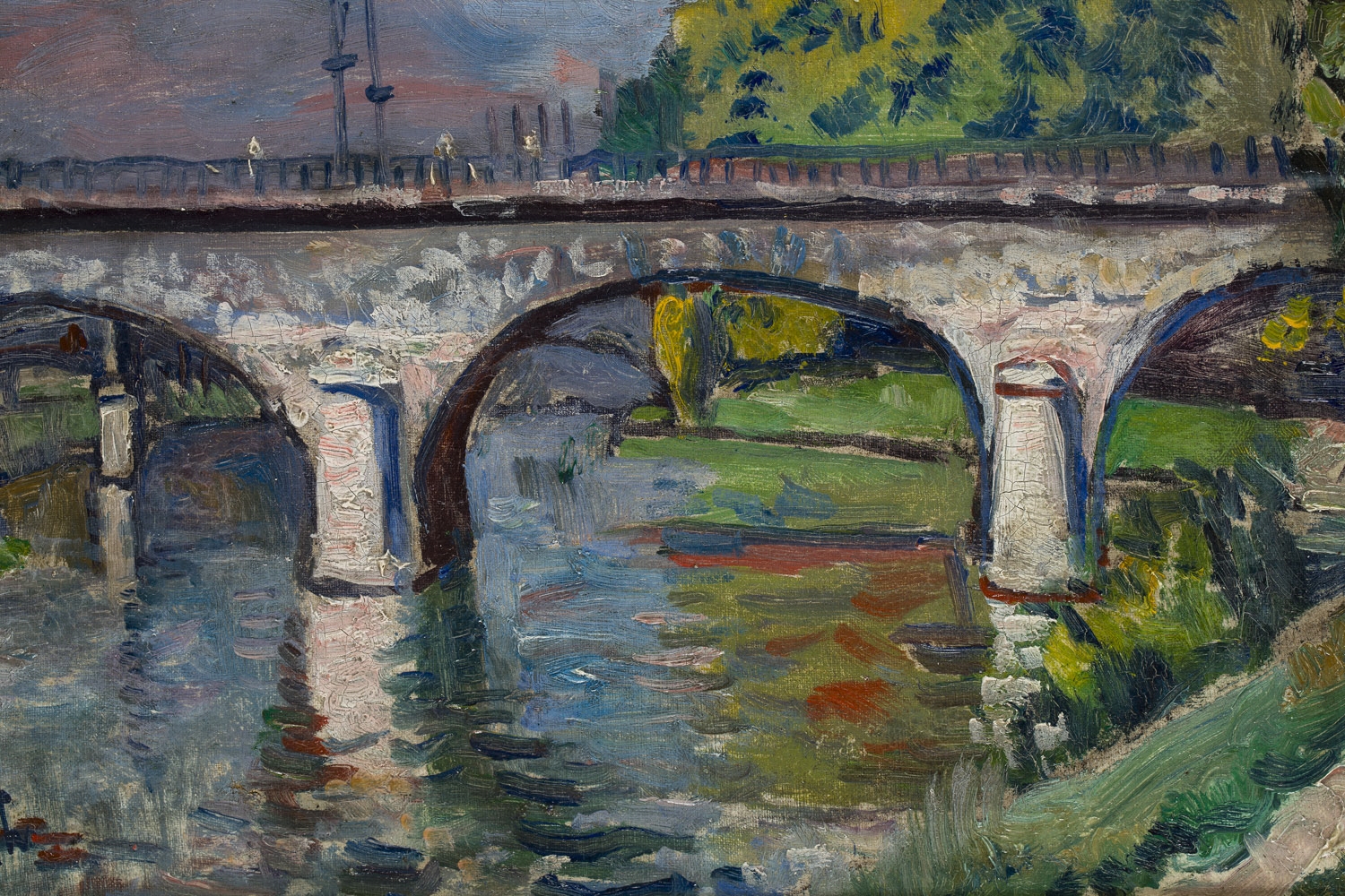 Nathan Grunsweigh | Bridge in Charenton | MutualArt