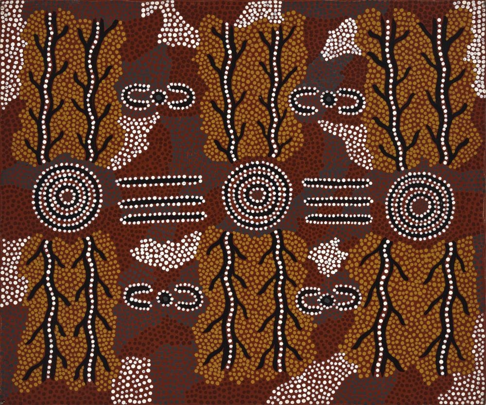 Arthur Hudson | Mt. Nickleson Dreaming - West of Yuendumu | MutualArt