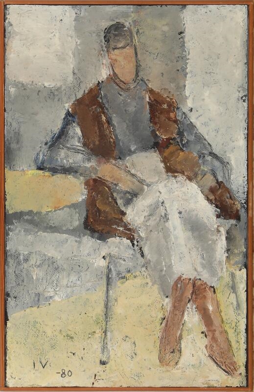 Jeppe Carl Jeppesen Vontillius | Seated women (1980) | MutualArt