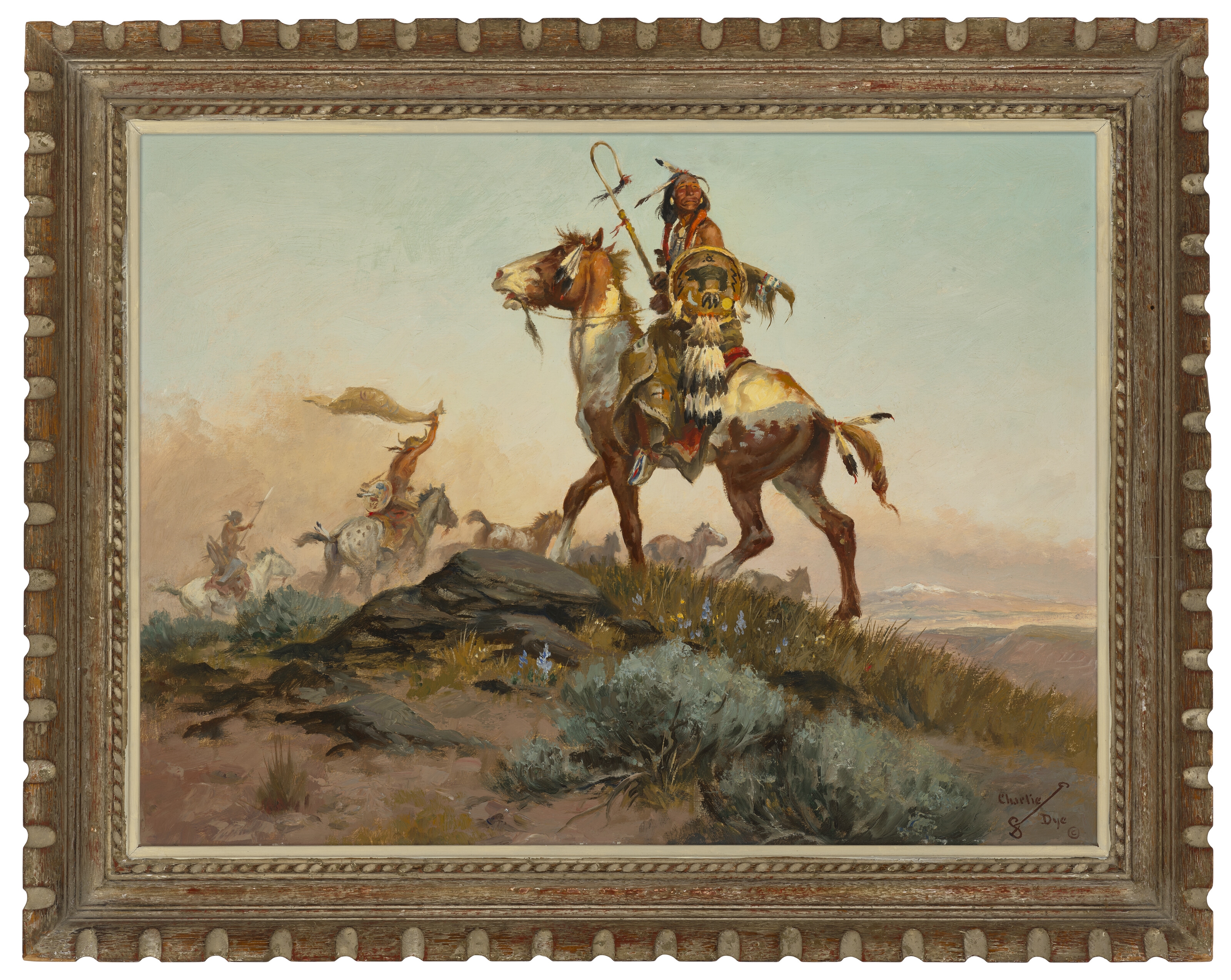 Charlie Dye | Cheyenne Pony Raid | MutualArt