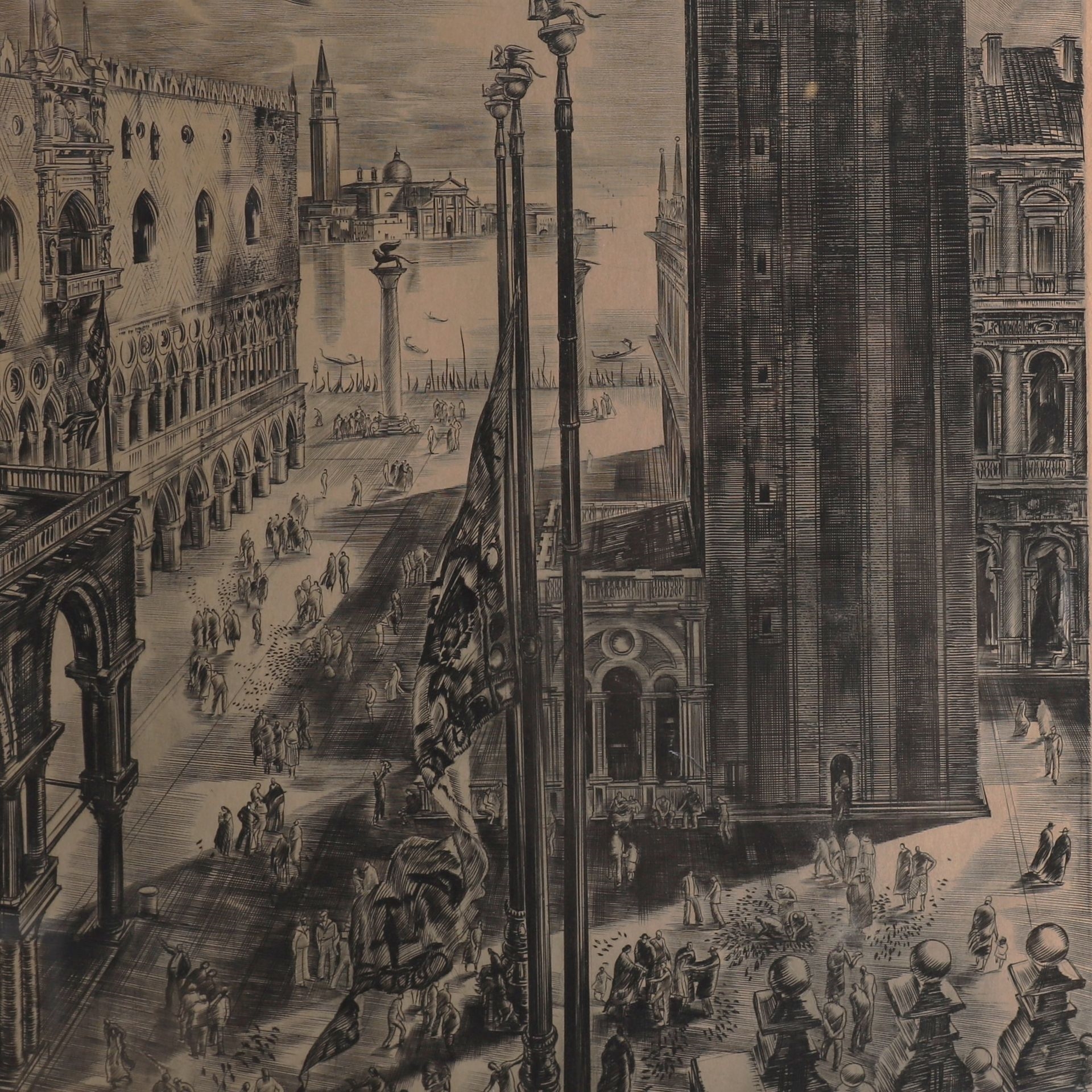 Albert Decaris | CATHEDRAL OF CHARTRES, LA PIAZZETTA DE VENISE | MutualArt