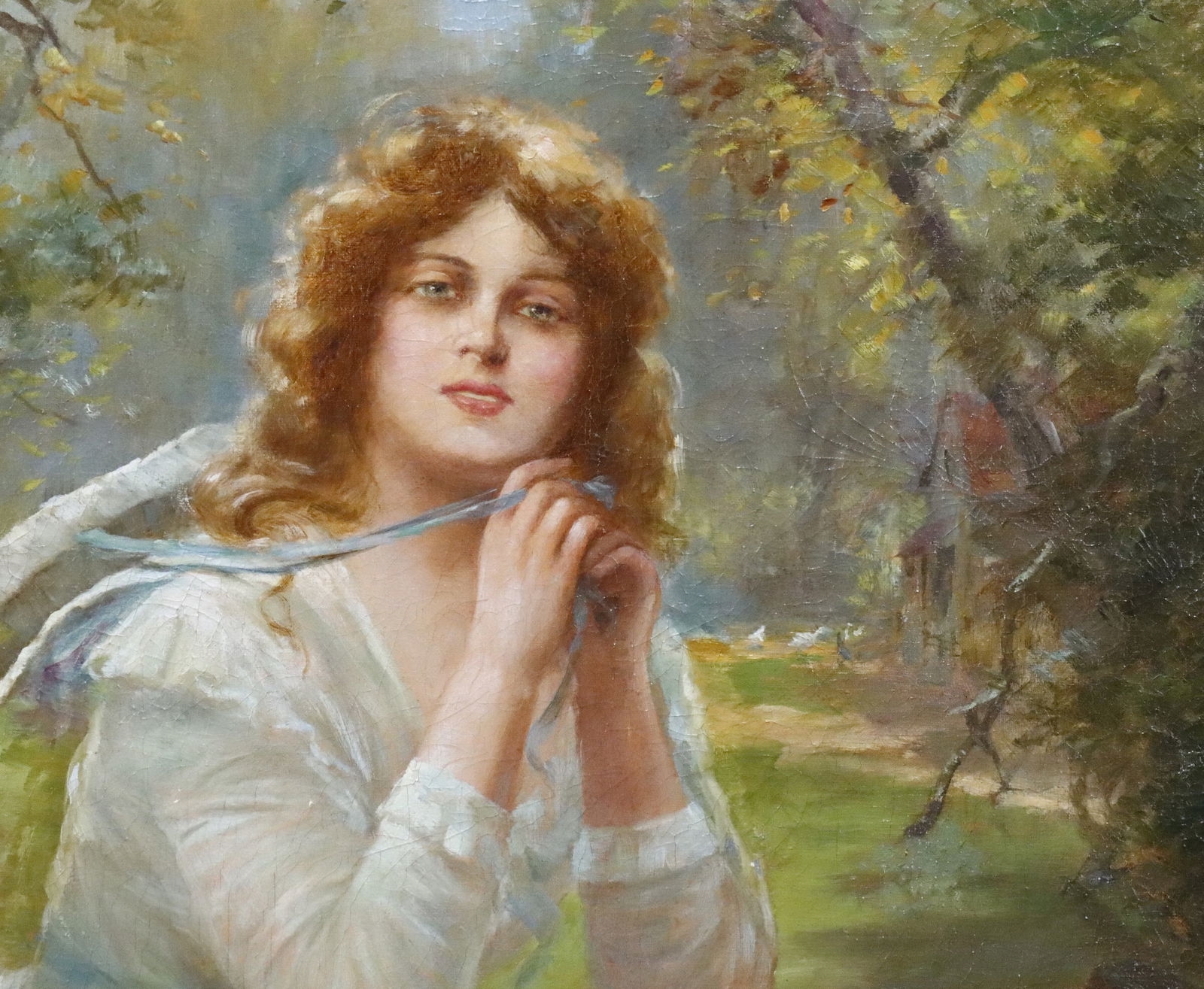 George Hardy | The Meeting Place (19th Century) | MutualArt