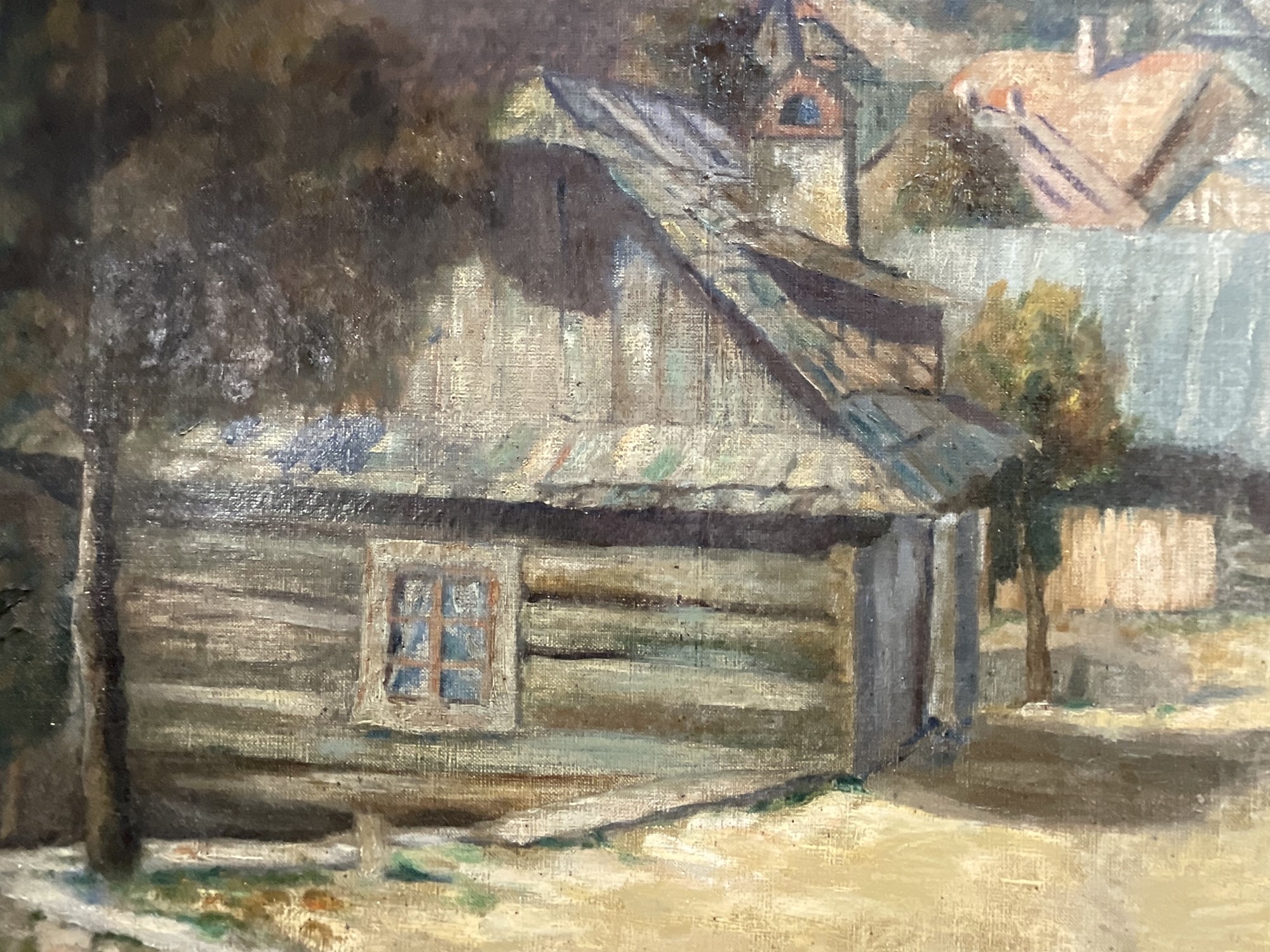 Jiri Borsky | extensive village scene | MutualArt