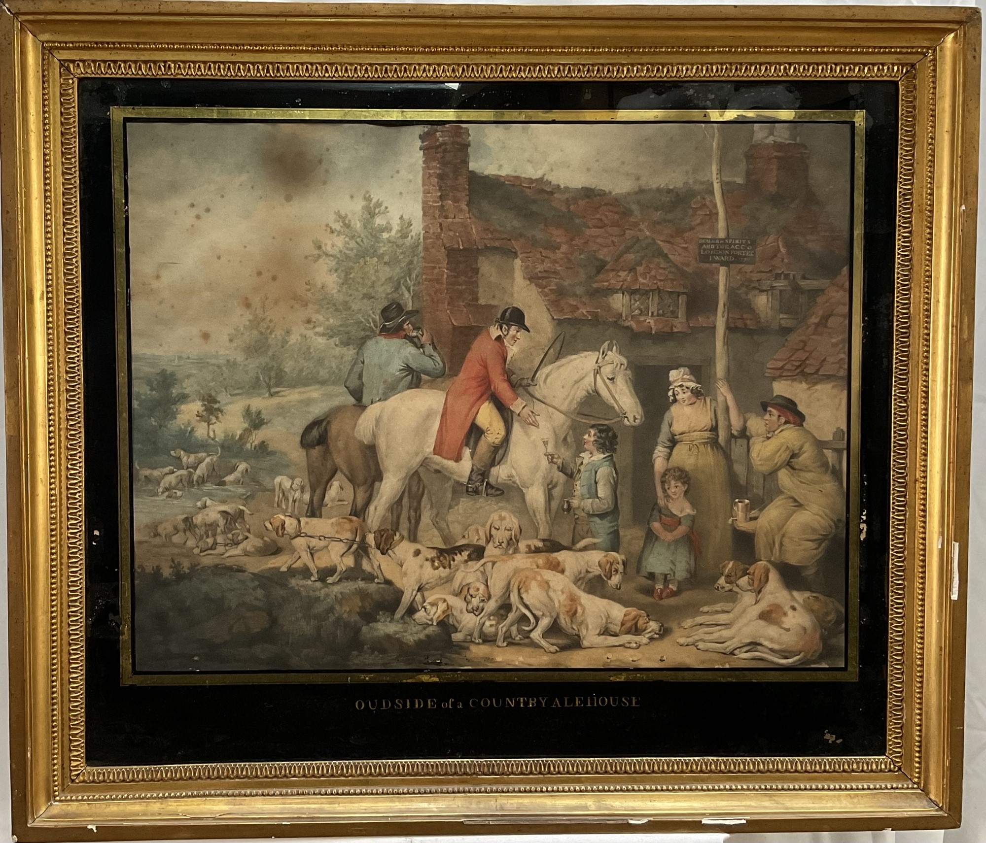 Ward James | Inside of an Alehouse, Outside of an Alehouse (19th ...