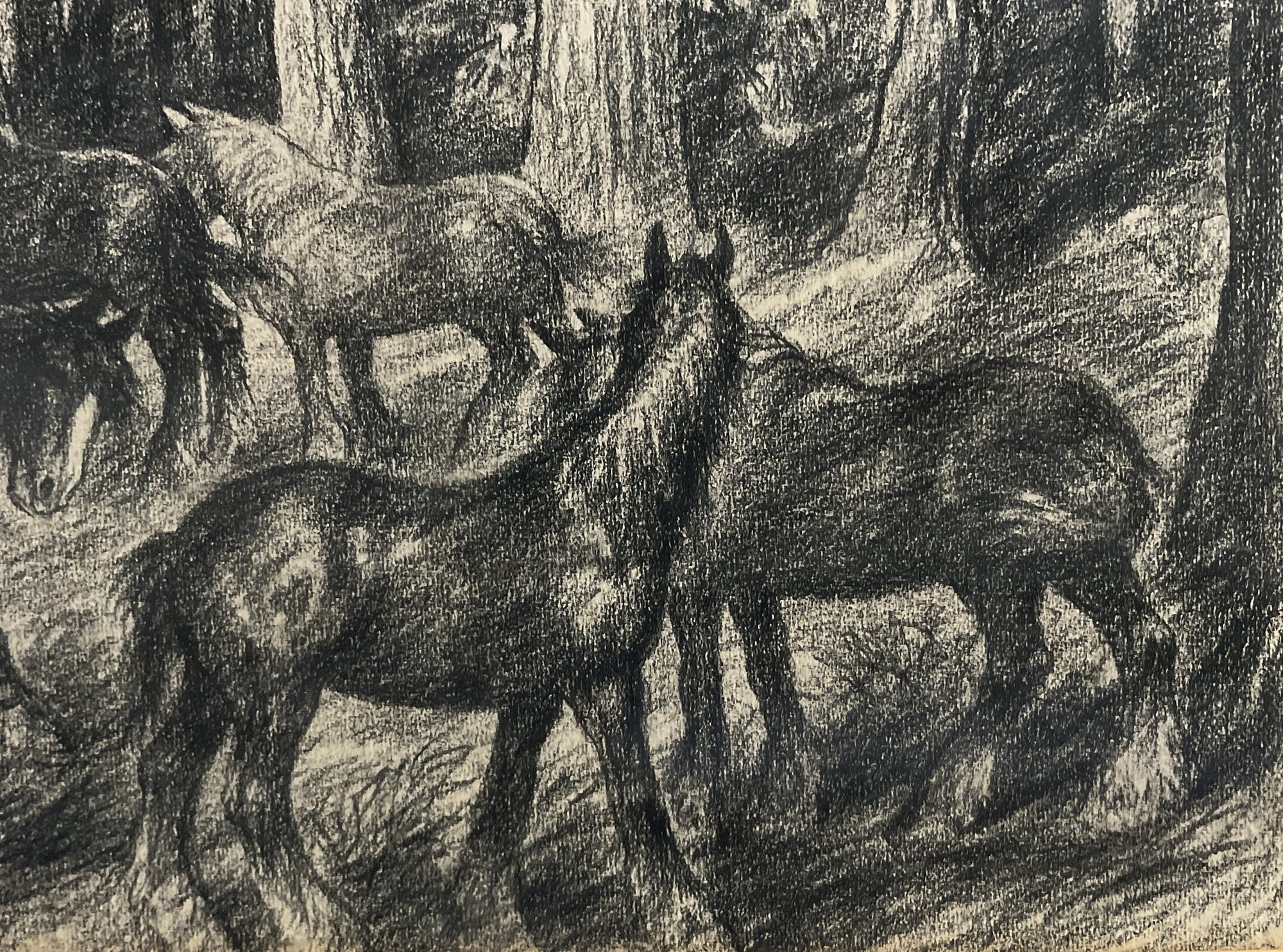 Anton Lock | Passing through the Forest | MutualArt