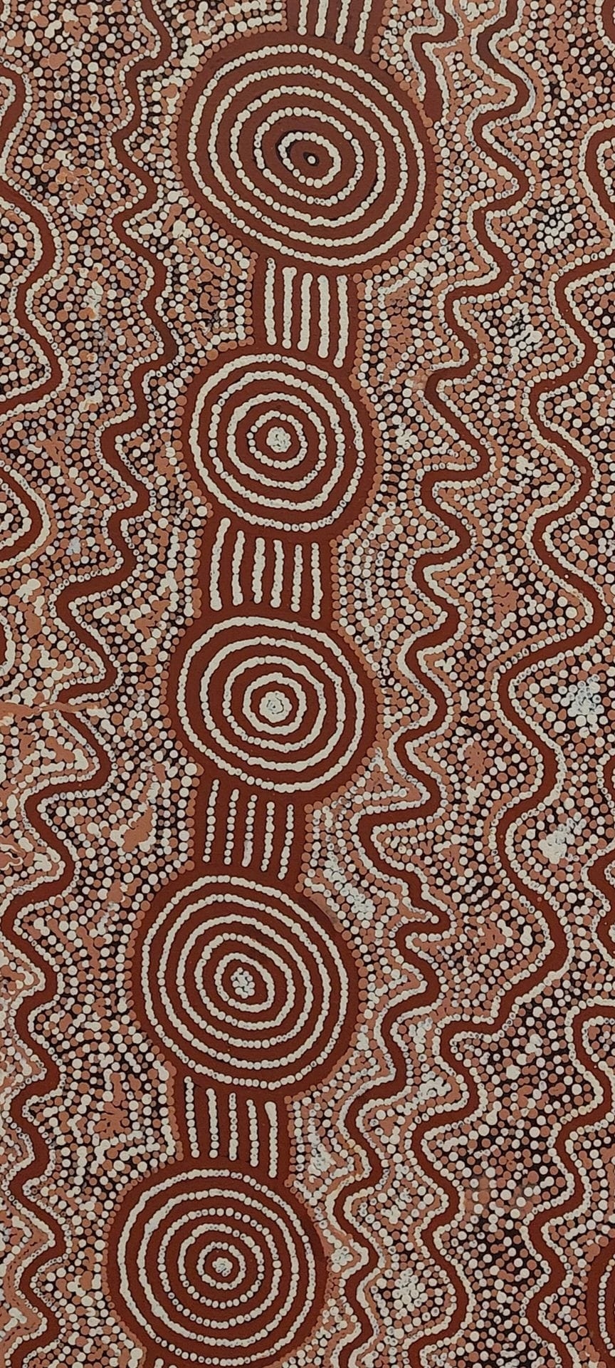 Barney Campbell Tjakamarra | Acrylic on canvas | MutualArt