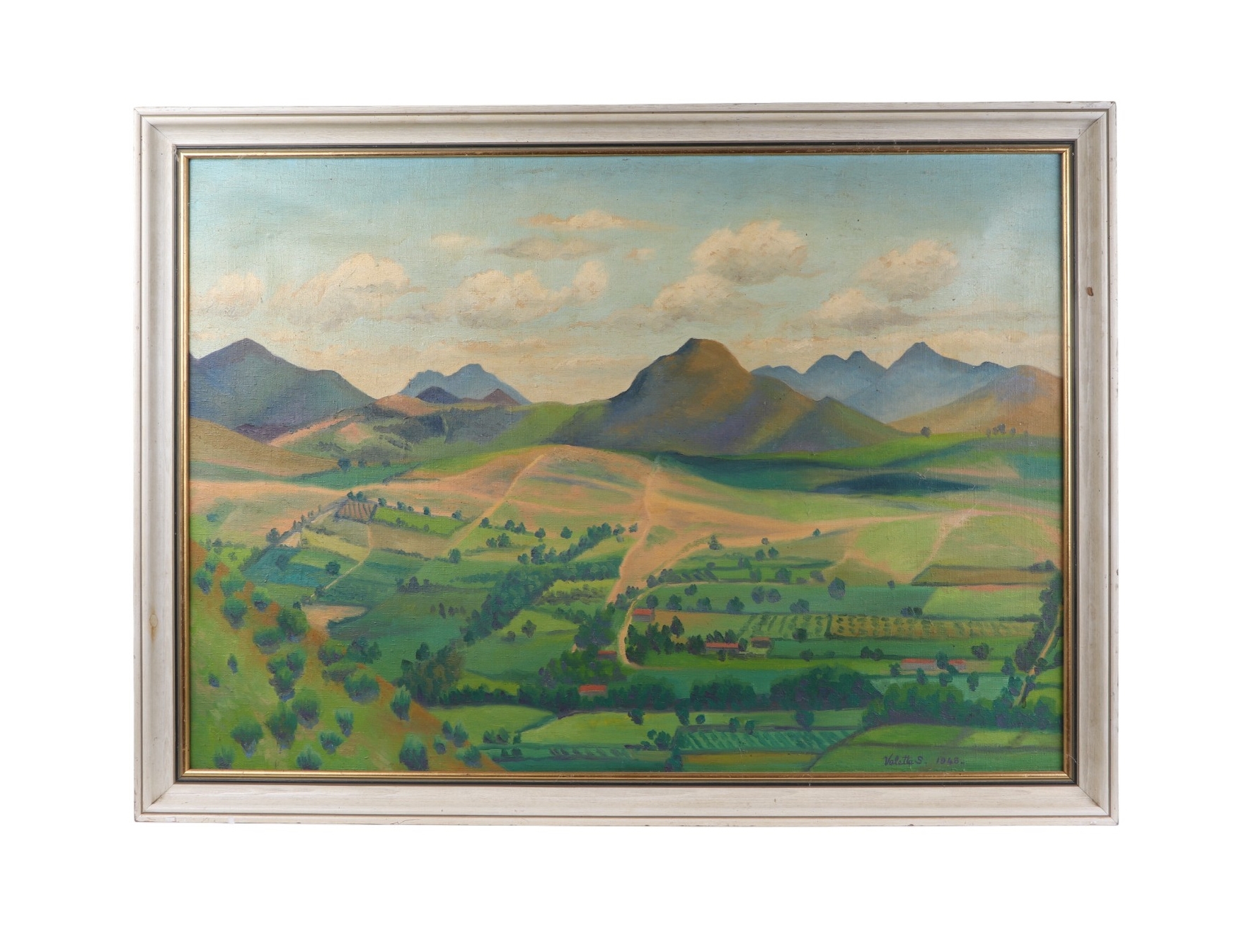 Valetta Swann | A Mountainous Landscape - probably Mexico / South ...
