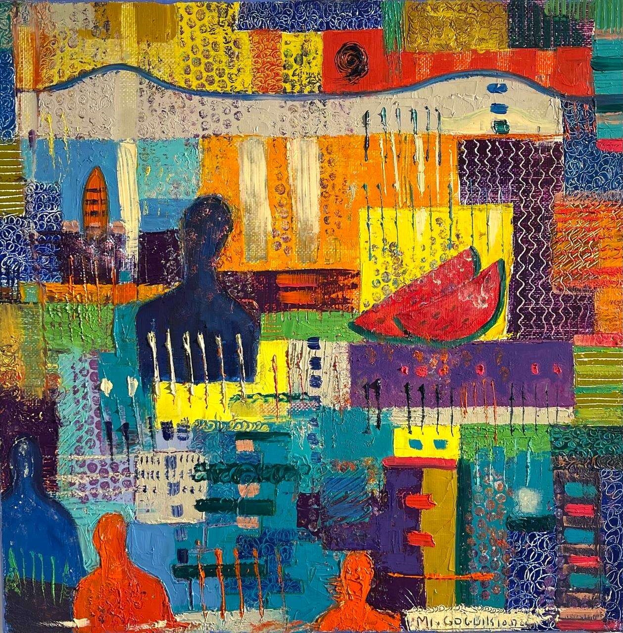 Mireille Goguikian | Watering Mouth 2 (2024) | MutualArt