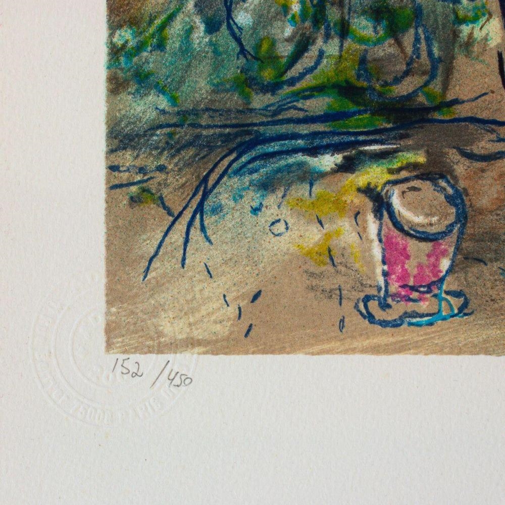 Marc Chagall | Le Bouquet Devant La Fenetre | MutualArt