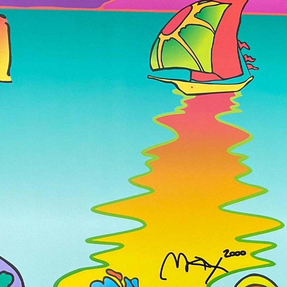Peter Max | New Horizon 2000 | MutualArt