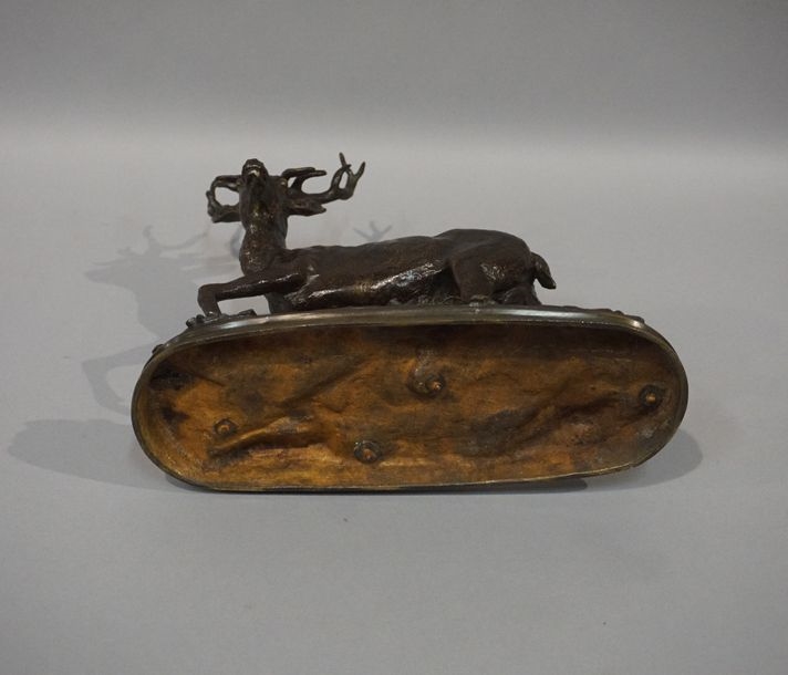 Christophe Fratin | Stag at a standstill (19th Century) | MutualArt