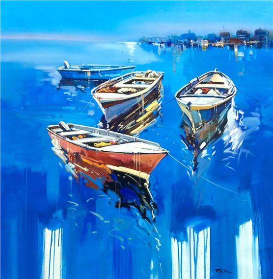 Fran Martin | Out Boating III | MutualArt