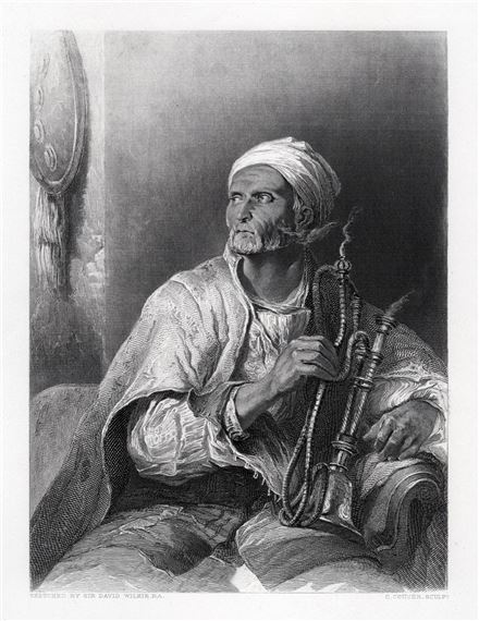 David Wilkie | The Hooka-Badar (The Hookah-Badar (1888) | MutualArt