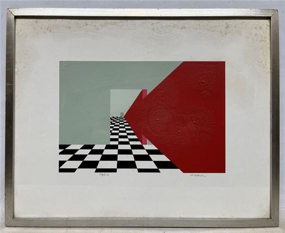 Daniel Gallo | Flecha roja | MutualArt