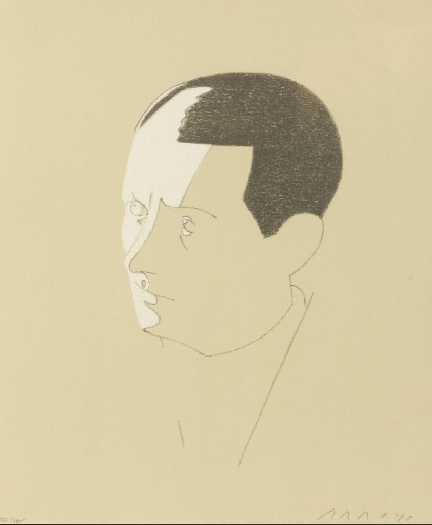 Eduardo Arroyo | Portrait of André Malraux | MutualArt