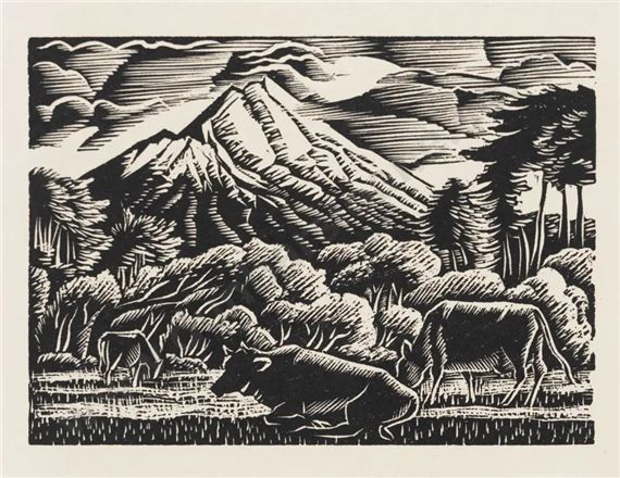 E. Mervyn Taylor | Mt Egmont | MutualArt