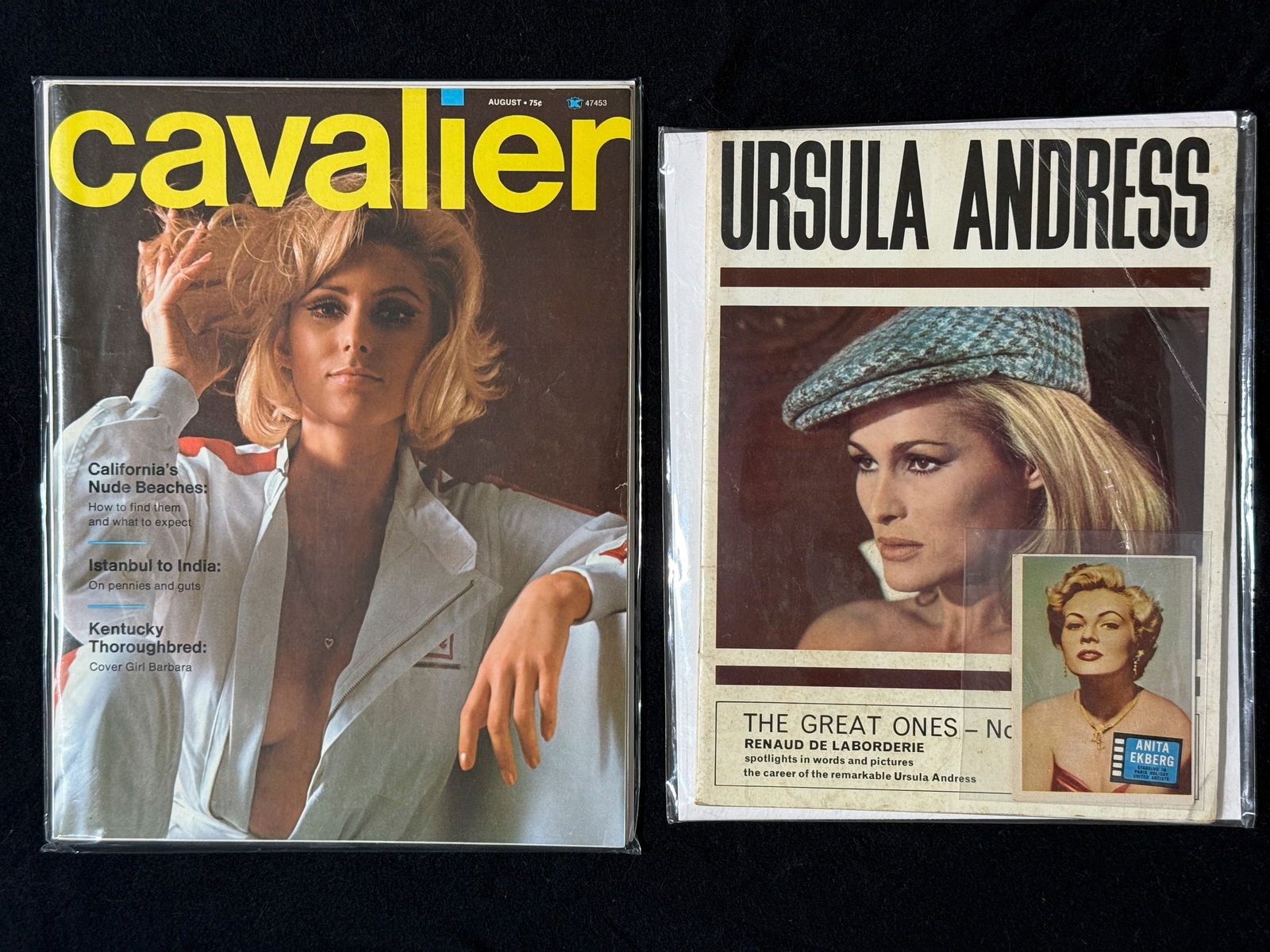 Vaughn Bodé | CAVALIER MENS MAG 1972, URSULA ANDRESS 1960s RARE PHOTO ...