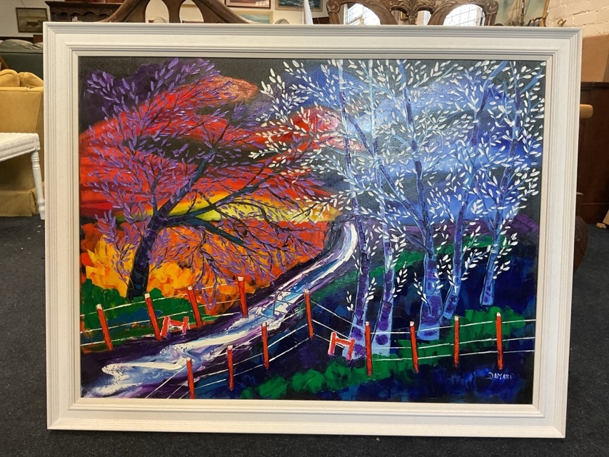 John Damari | Donbass Destruction in Ukraine on Fire | MutualArt