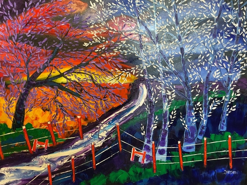 John Damari | Donbass Destruction in Ukraine on Fire | MutualArt