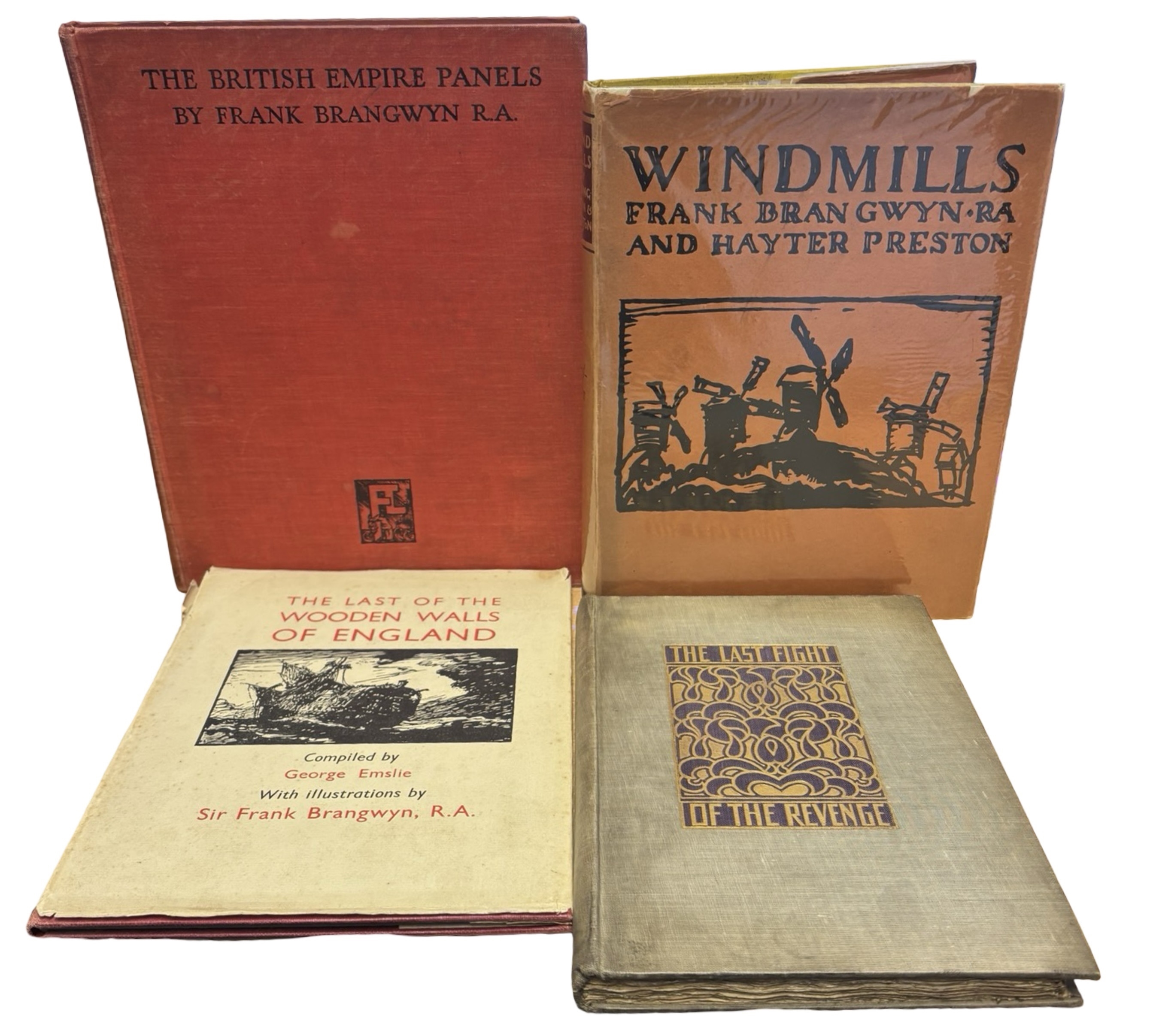 Frank William Brangwyn | SIR WALTER RALEIGH: THE LAST FIGHT OF THE ...