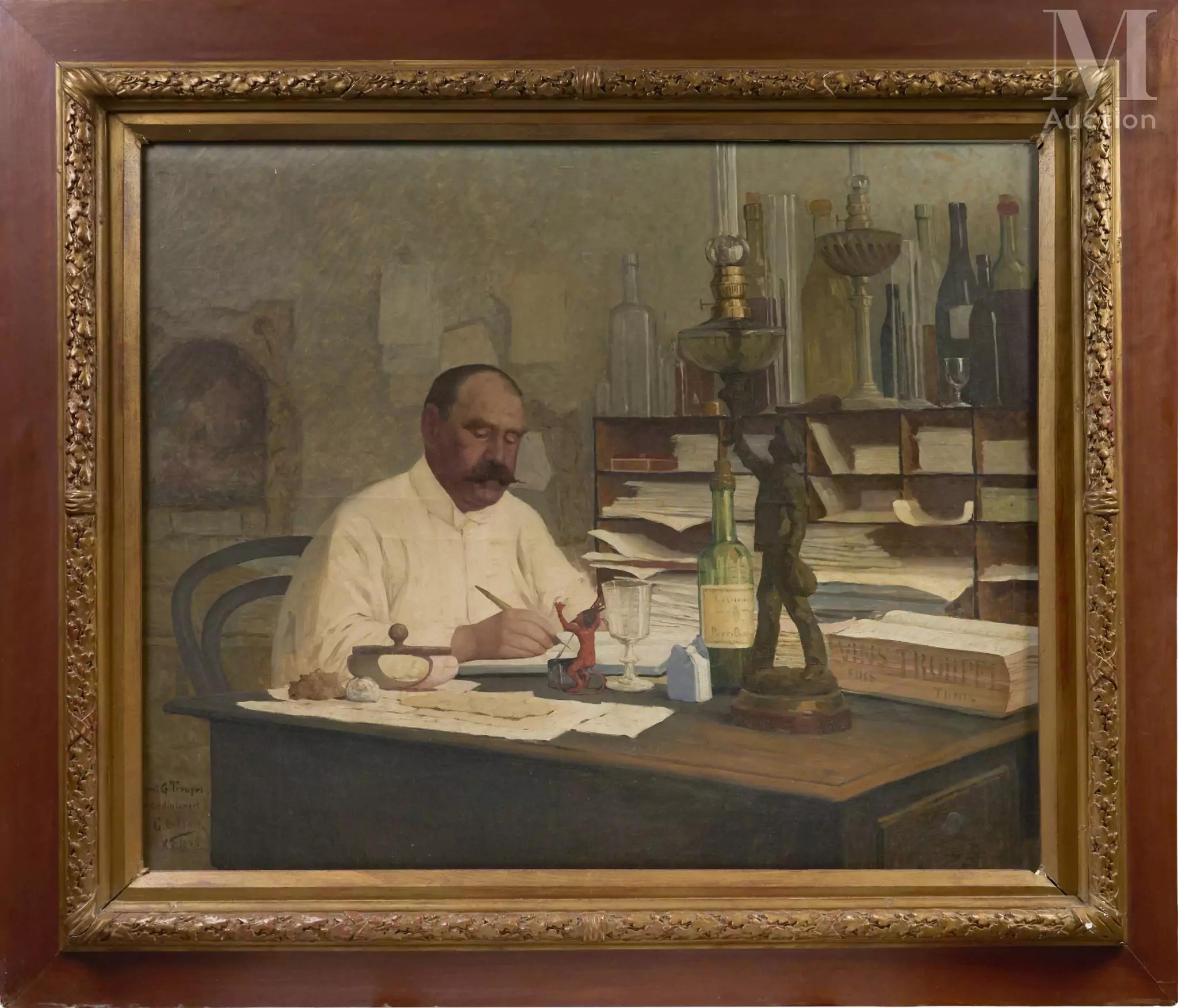 Georges Lemare | Portrait de Gaston Troupel | MutualArt