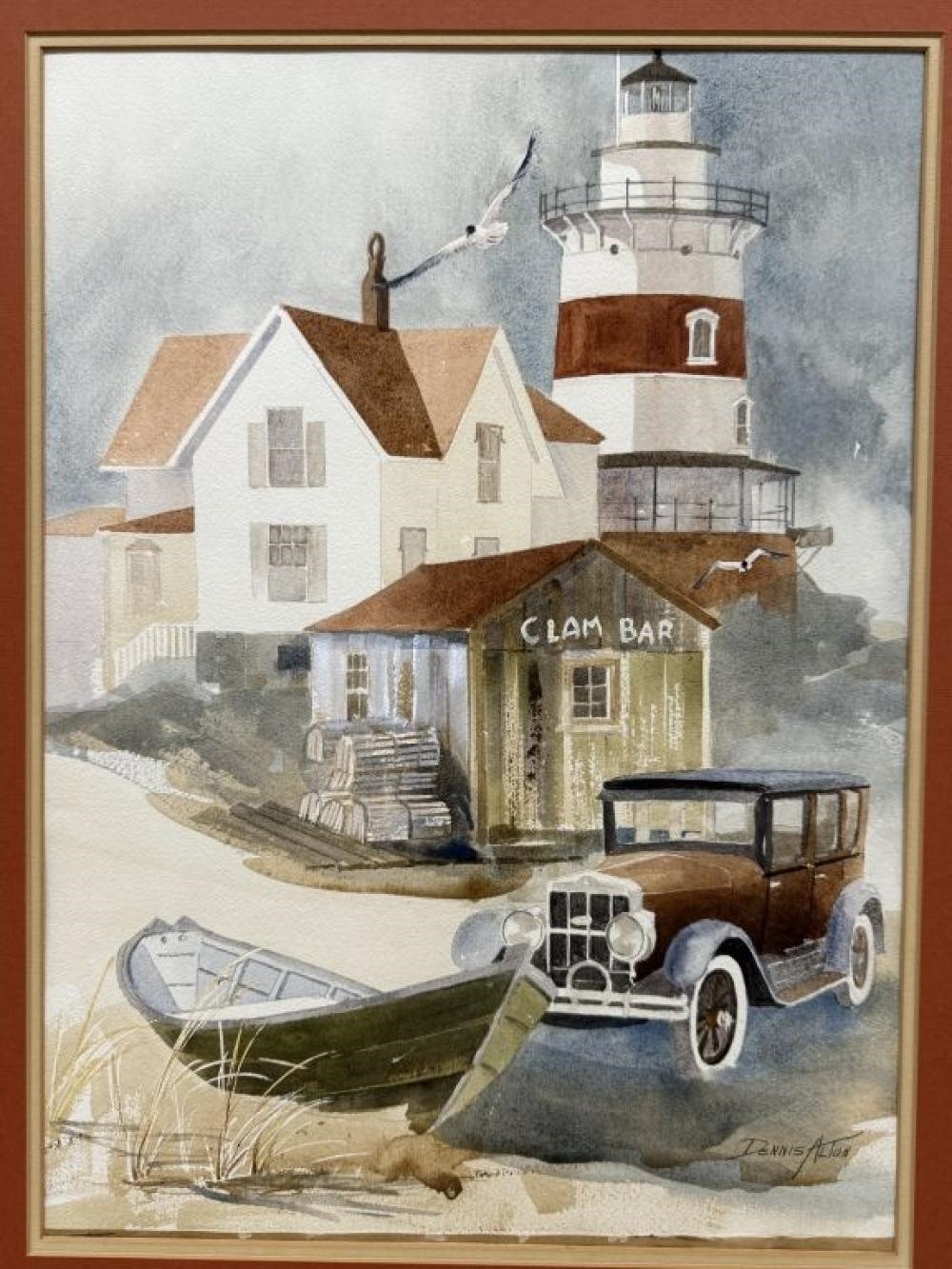 Dennis Alton | The Clam Bar | MutualArt