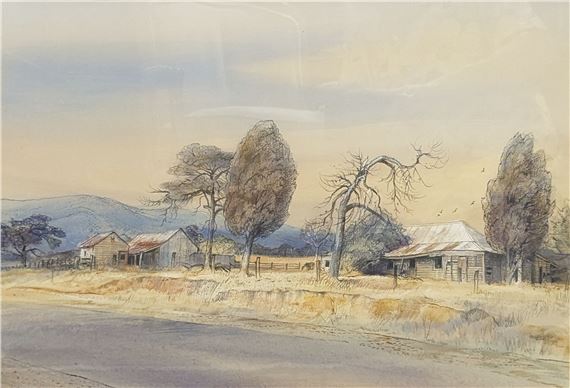 Kenneth Jack | Pioneer Farm - Yan Yean Victoria (Circa 1984) | MutualArt