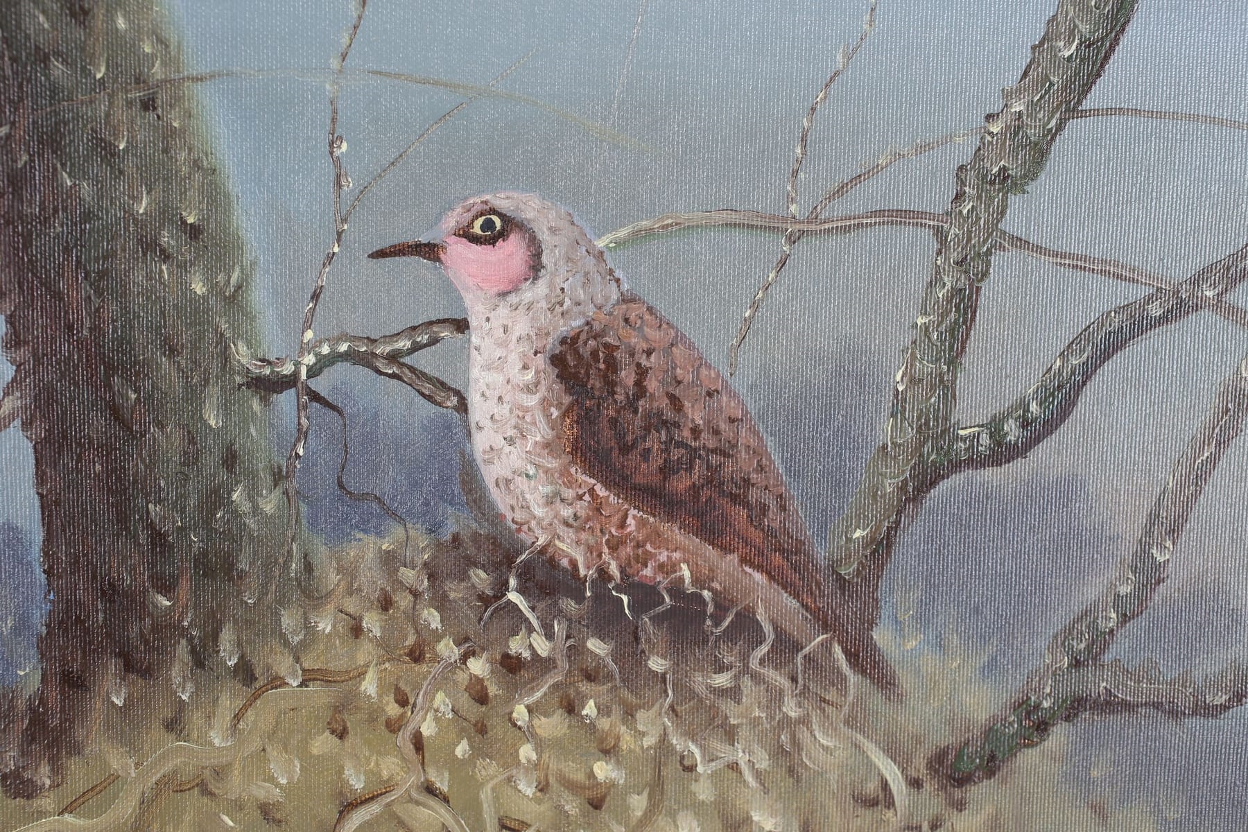 Bengt Srarring | Fågel i träd | MutualArt