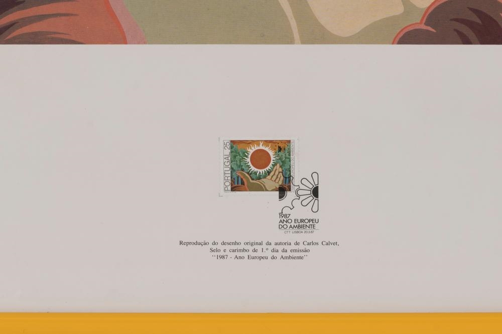 Carlos Calvet | Reprodução da obra original da autoria de Carlos CALVET ...