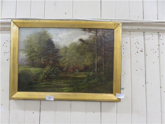 George William Graham | Trees and Water | MutualArt