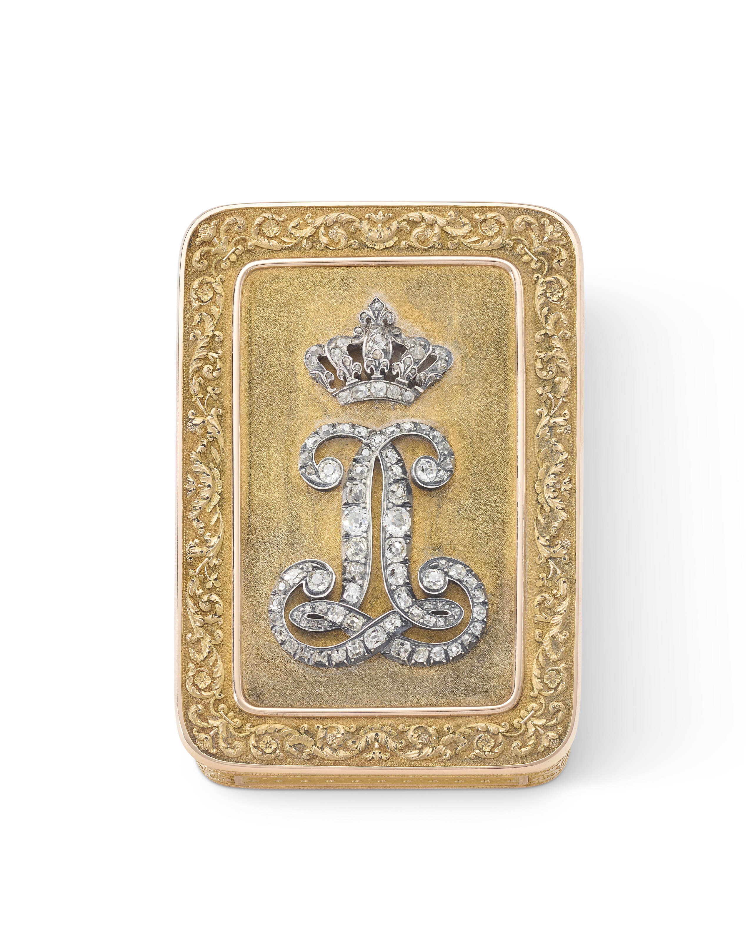 Gabriel Raoul Morel | A LOUIS XVIII JEWELED GOLD PRESENTATION SNUFF-BOX ...