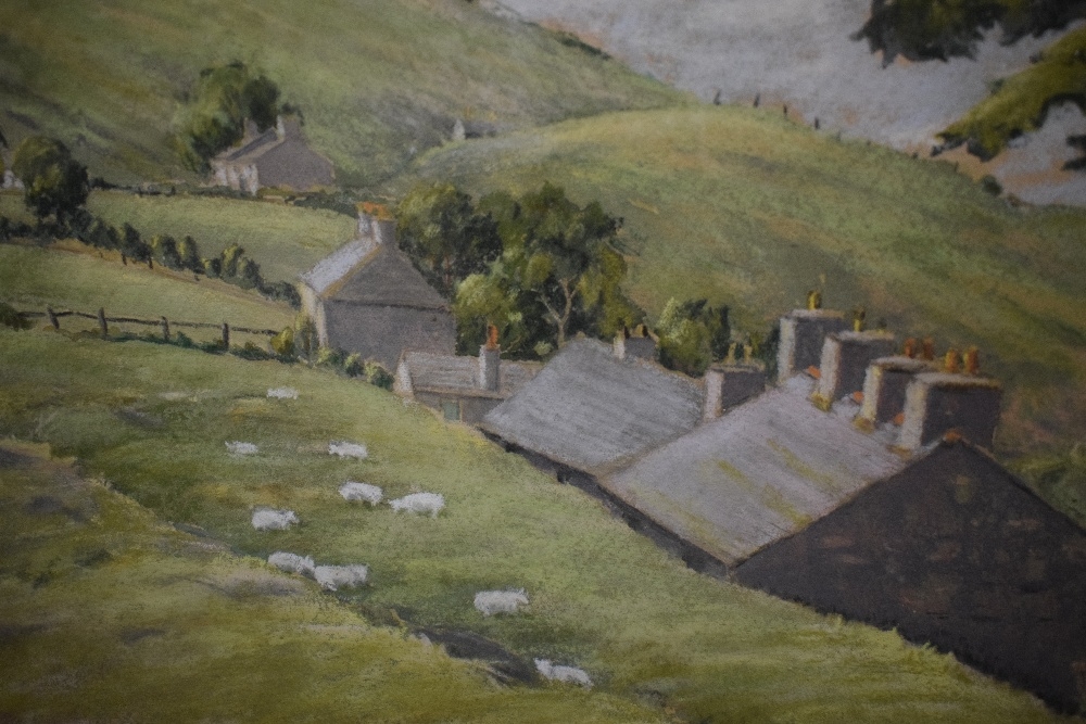 H. Leslie Adamson | Field Slopes Above Conwy Old Road (1978) | MutualArt