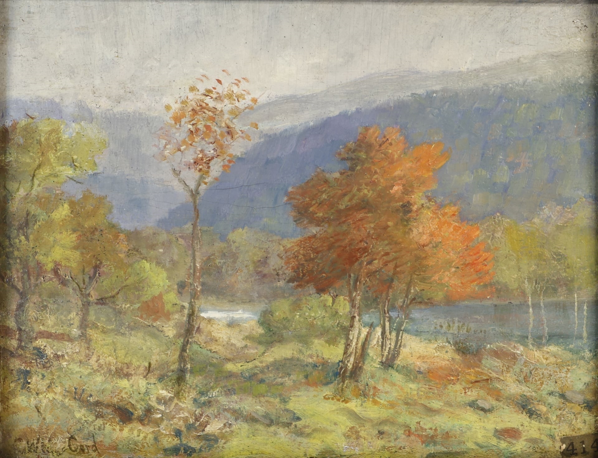 Mary Nicholena MacCord | Autumn River Landscape | MutualArt