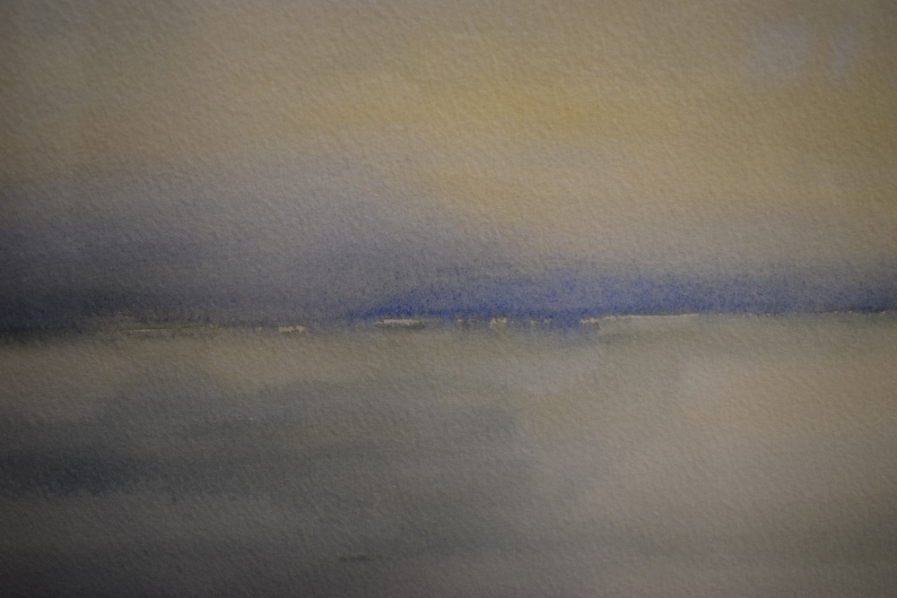 John Cooke | Watercolour, a study of a body of water | MutualArt