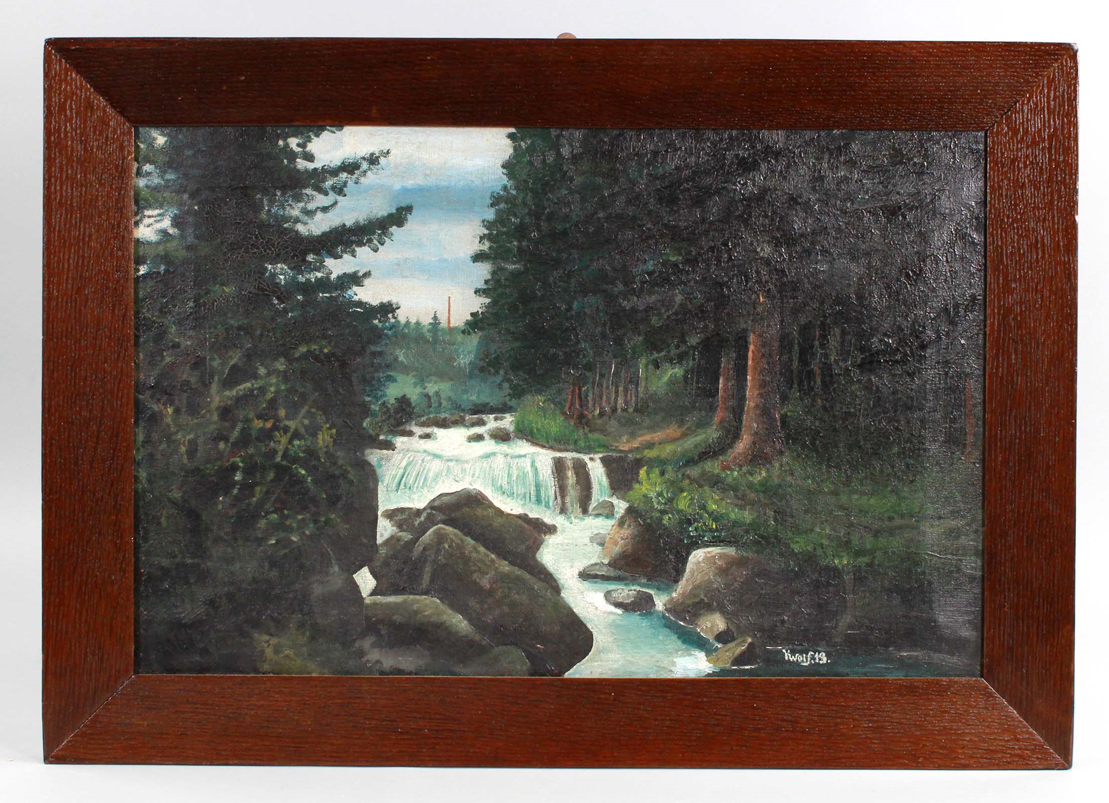 K. Wolf | Bachlauf | MutualArt