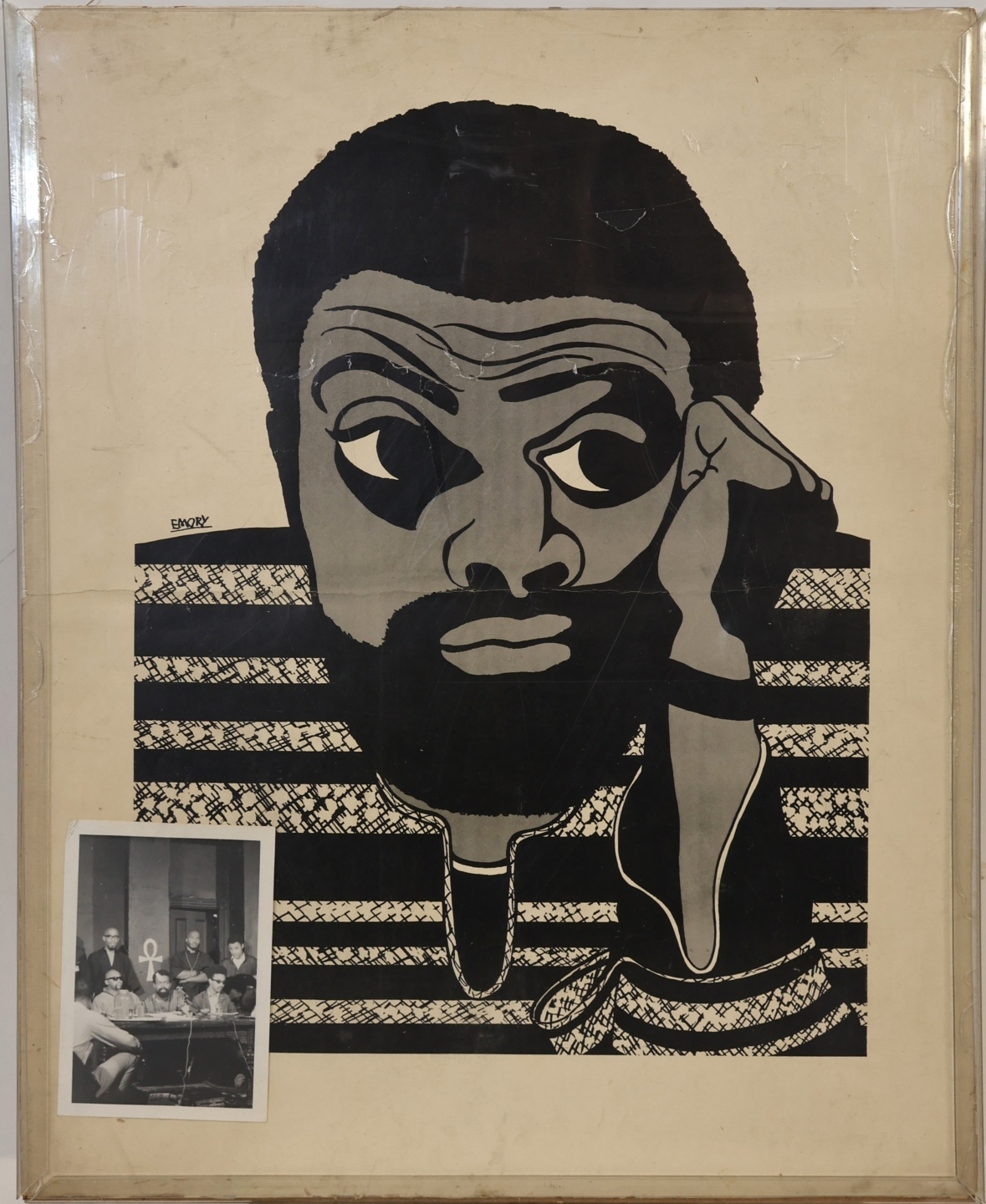 Emory Douglas | Untitled Portrait of Leroi Jones or Ameri/Amiri Baraka ...