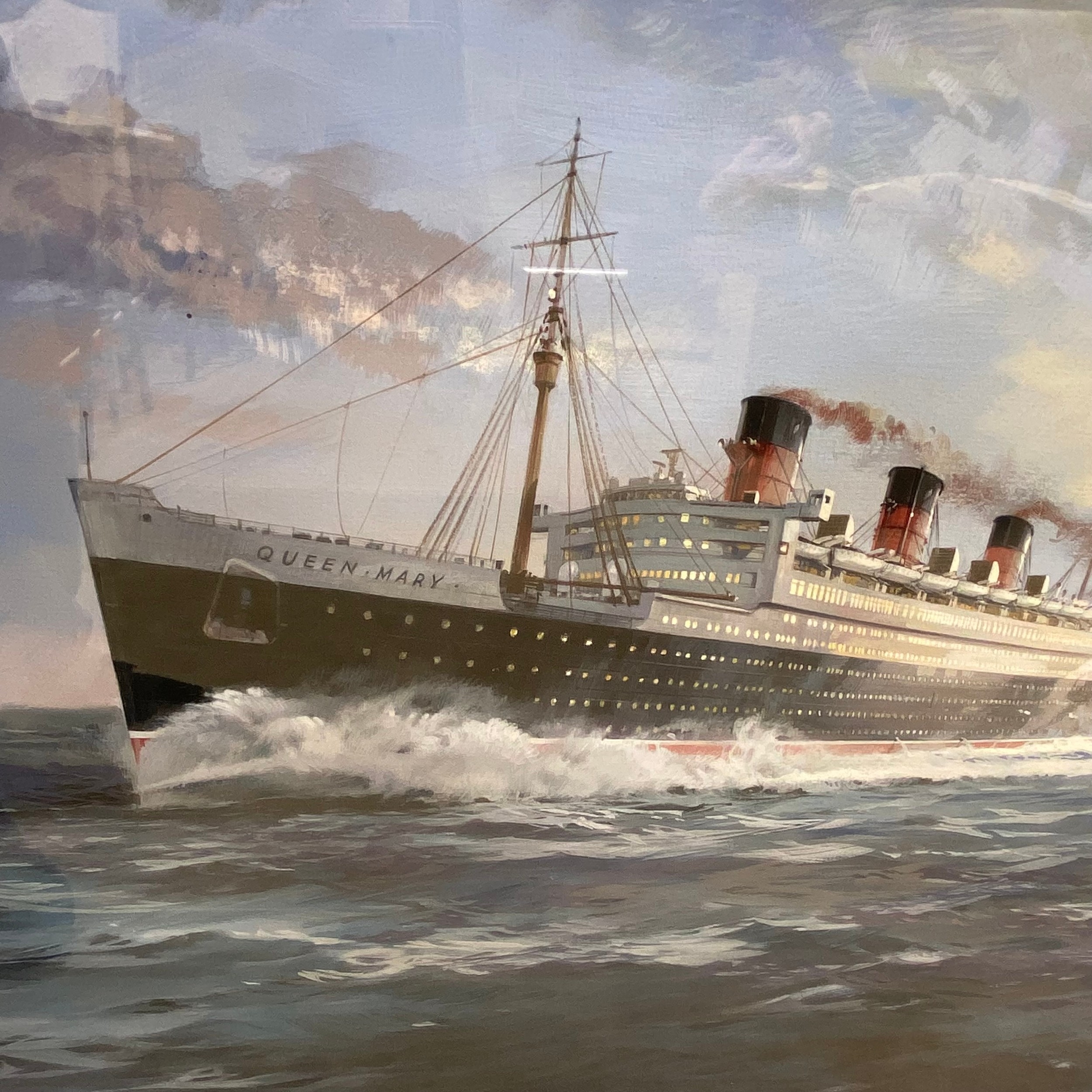 Michael Turner | RMS Queen Mary ocean liner (1996) | MutualArt