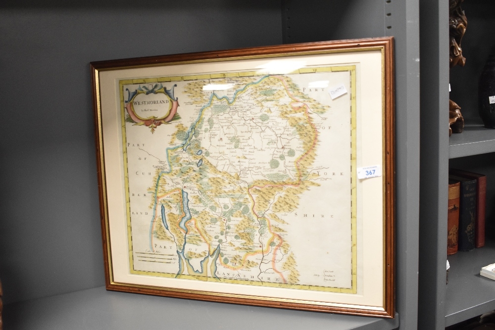 Robert Morden | map of Westmorland | MutualArt