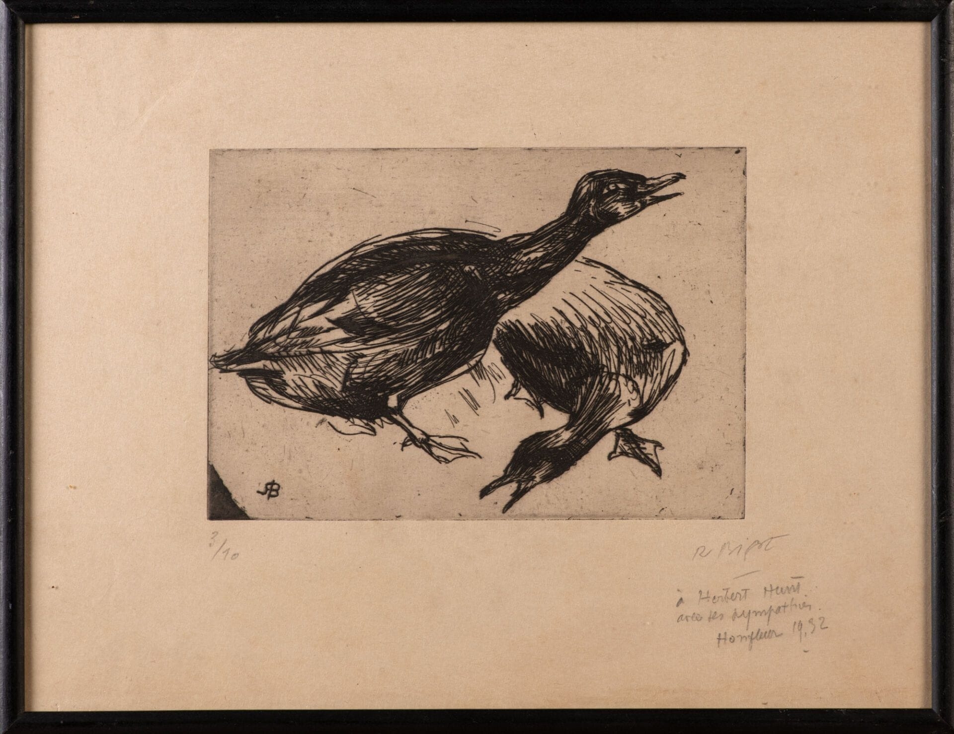 Raymond Bigot | Les oies | MutualArt