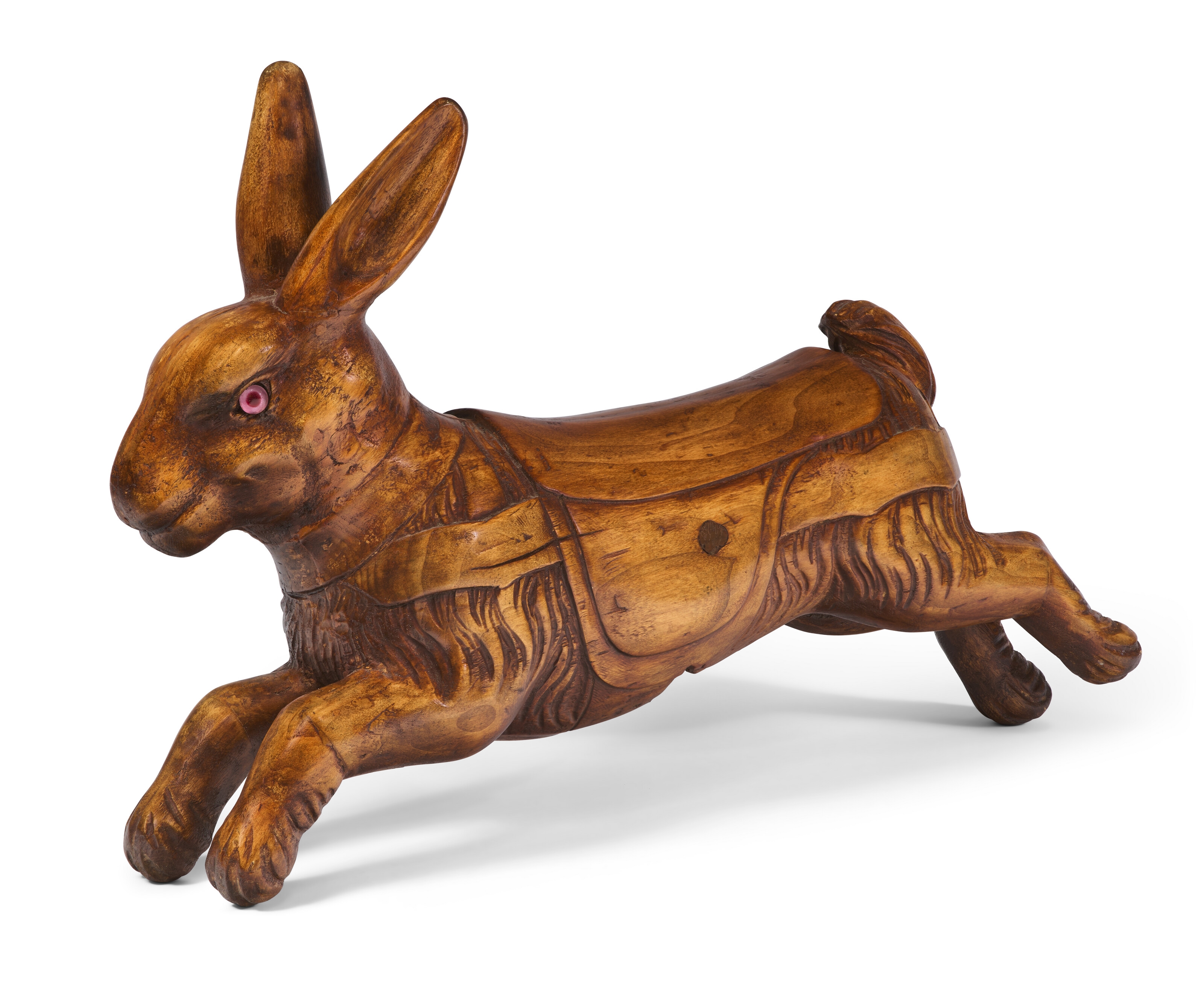American School, 20th Century | A CARVED WOOD CAROUSEL FIGURE OF A ...