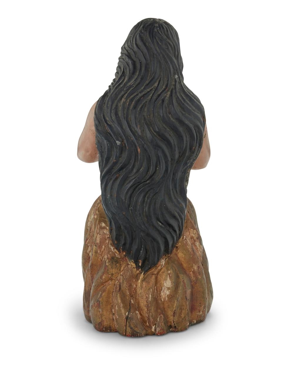 Guatemalan School, 19th Century | A Guatemalan polychrome carved wood ...