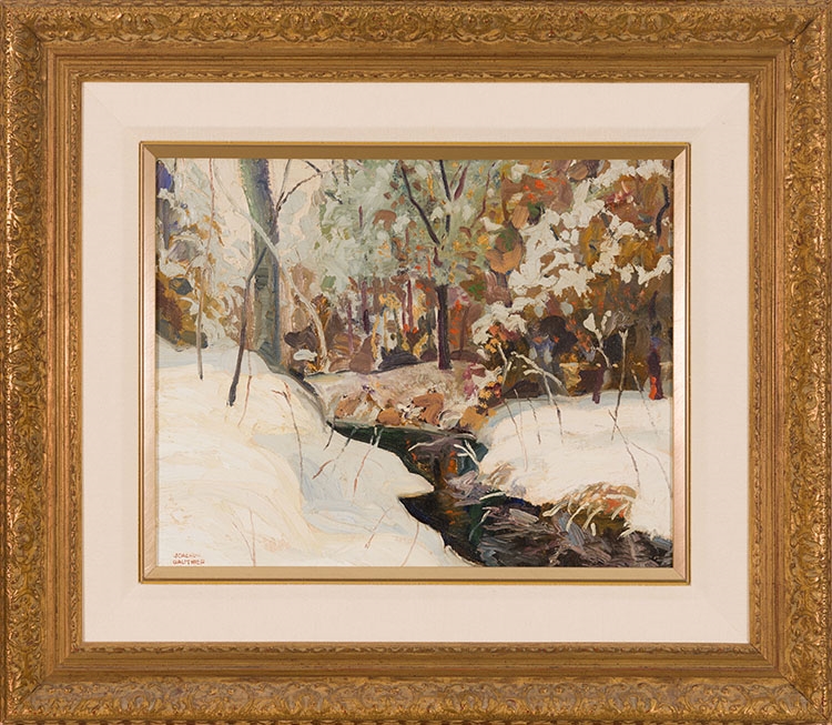 Joachim George Gauthier | Winter Stream | MutualArt