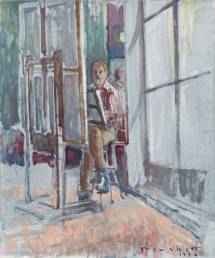 Joseph Francis Plaskett | Self Portrait (1982) | MutualArt