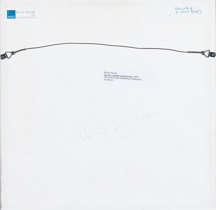 Michel Goulet | Temps invariable (récemment (2014) | MutualArt