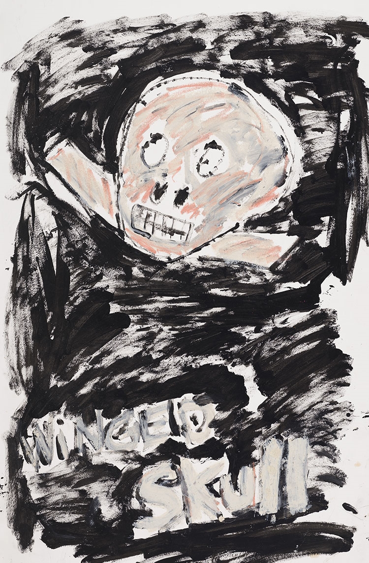 John Scott | Winged Skull | MutualArt