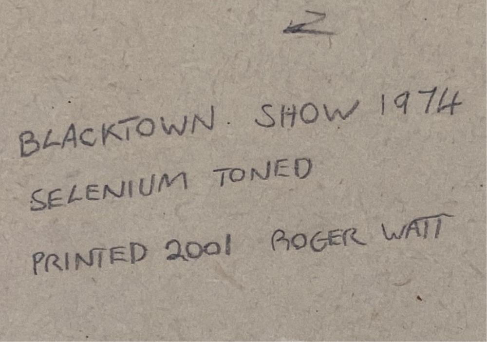 Roger Scott | Blacktown Show 1974 (2001) | MutualArt