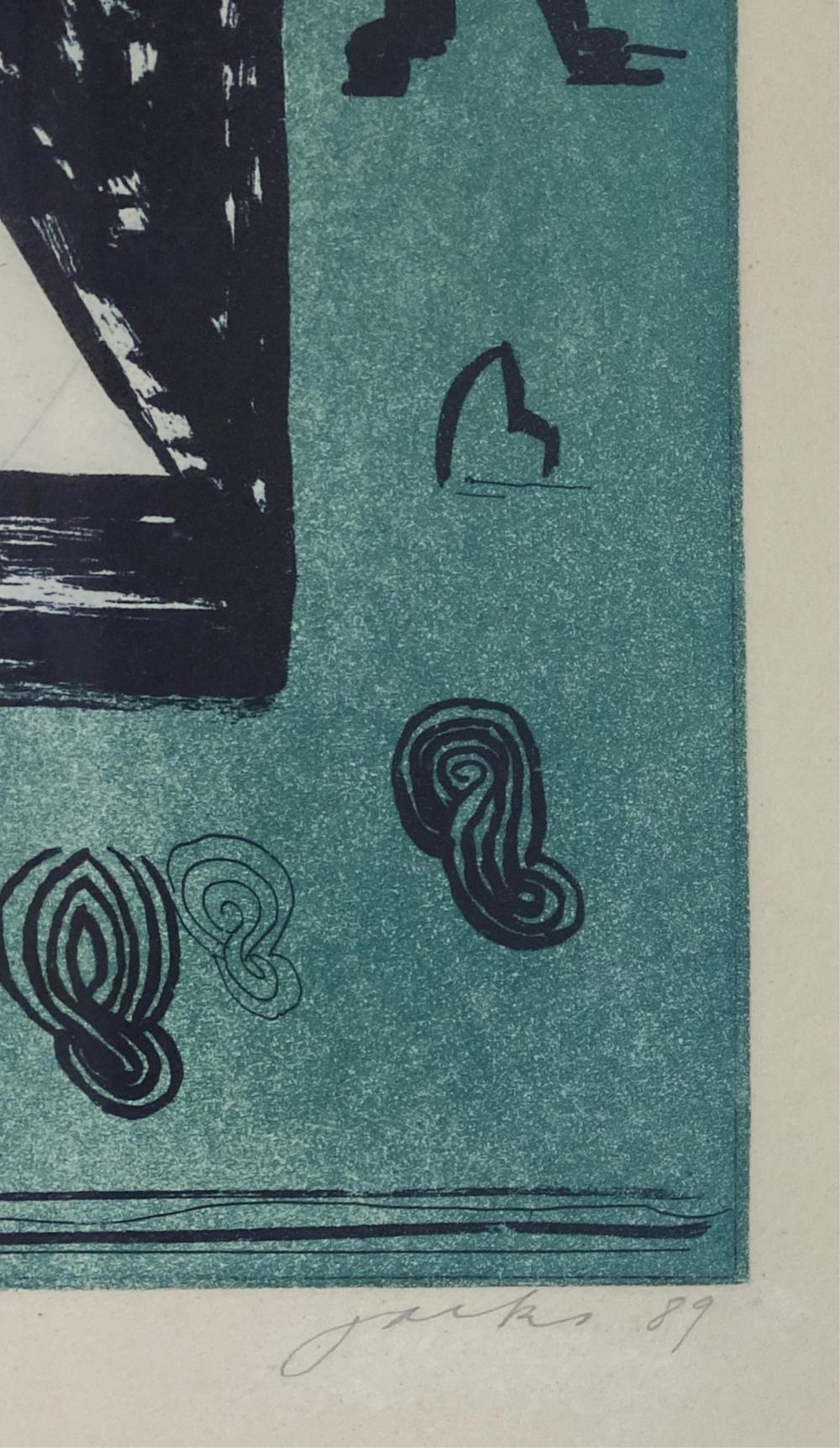 Robert Jacks | Book Name Plate 1989 (1989) | MutualArt