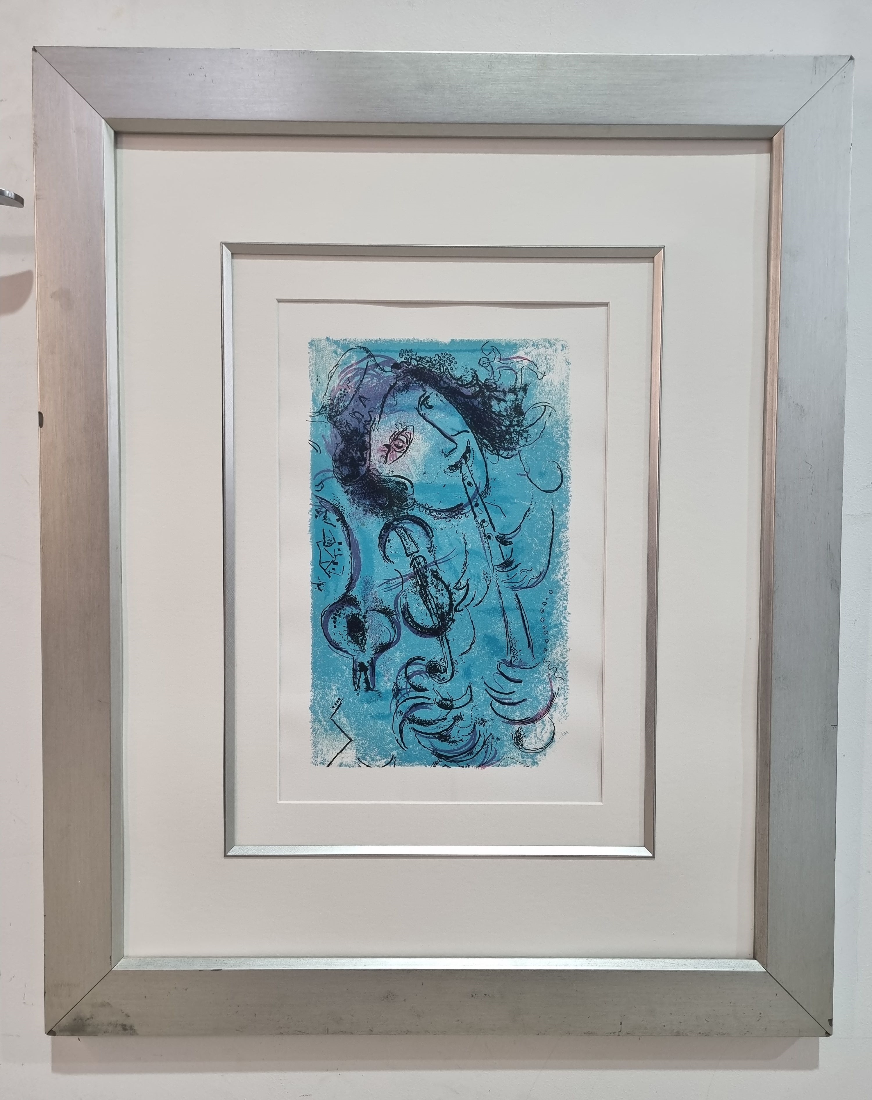 Marc Chagall | Le Joueur de Flute (The Flute Player | MutualArt